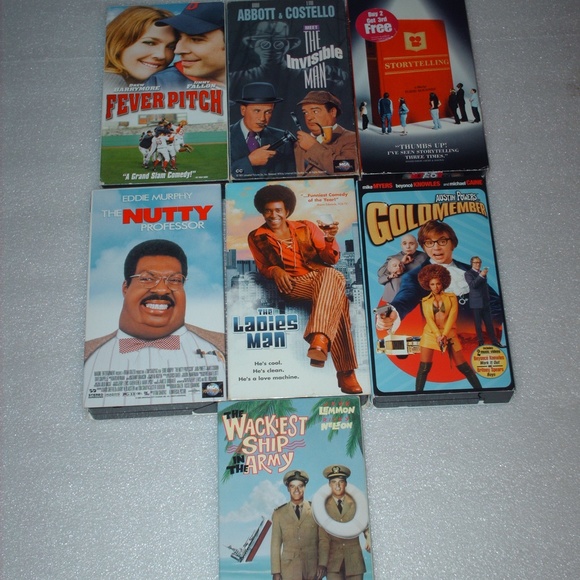 Other | Great Bundle Of 7 Comedy Movies On Vhs Tape | Poshmark